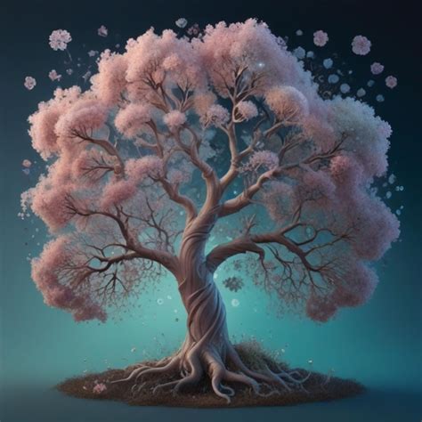 Premium Photo A Tree With The Word Tree On It