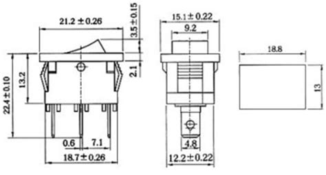 Rocker Switch 3 Pin Spdt 10a Opencircuit