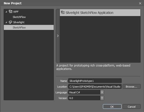 Creating Prototype Projects With SketchFlow For Visual Studio TechBubbles