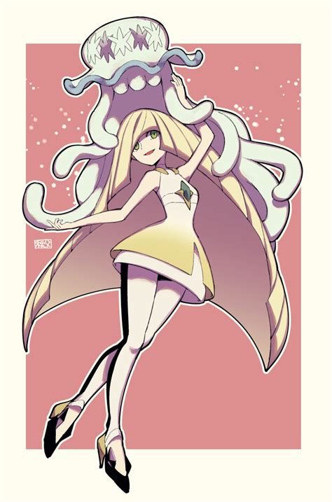 Lusamine And Nihilego Pokemon And 2 More Drawn By Chichibu Watson Danbooru