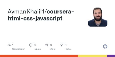 Github Aymankhalil1coursera Html Css Javascript