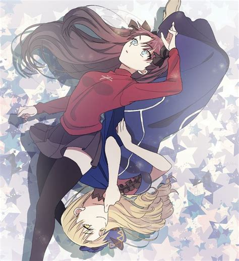 Rin And Luvia Onetruetohsaka Rin Tsundere Fate Stay Night