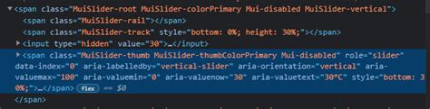 Slider Disabled Slider S Thumb Doesn T Have Aria Disabled Attribute Issue Mui