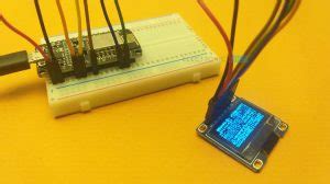Interfacing OLED Display With ESP NodeMCU SPI OLED ESP