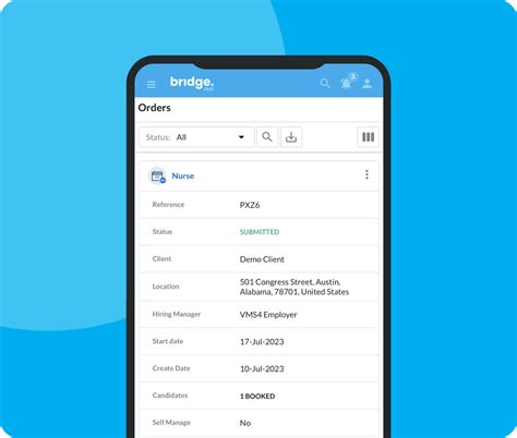 vendor management system features bridge vms