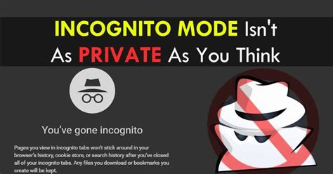 Web Browser S Incognito Mode Isn T As Private As You Think