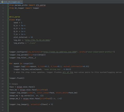 Importerror Cannot Import Name Cliparse From Paramsproto · Issue 63 · Geyangml Logger