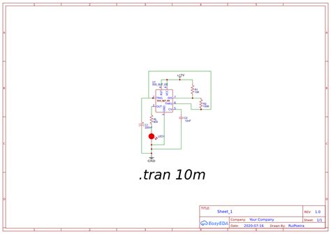 Ci 555 Astável Oscilador Platform For Creating And Sharing Projects Oshwlab