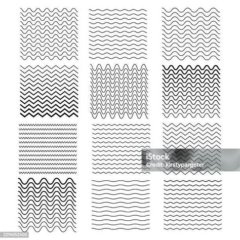 Collection Of Zig Zag Line Pattern Backgrounds Stock Illustration Download Image Now