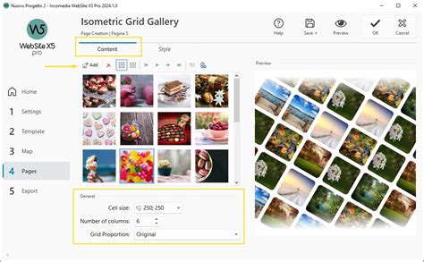 Isometric Grid Gallery Object How To Create A Gallery Where Images Are