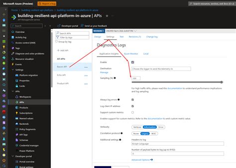 C Disable Logging In Apim For Certain Endpoints In Apim Stack Overflow
