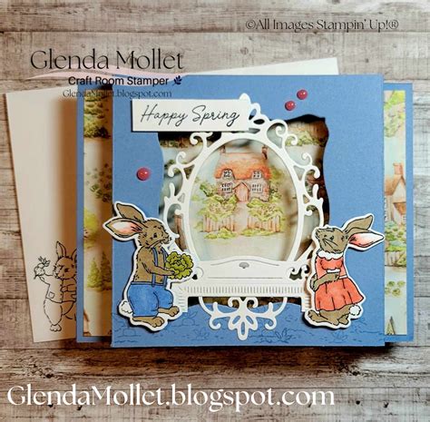 craft room stamper step into a storybook diorama fun fold card with