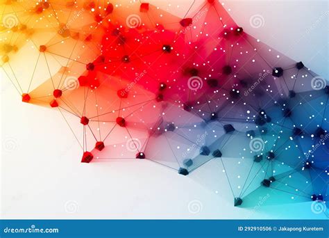 Abstract Background Functions Of Complex Networks Stock Illustration Illustration Of