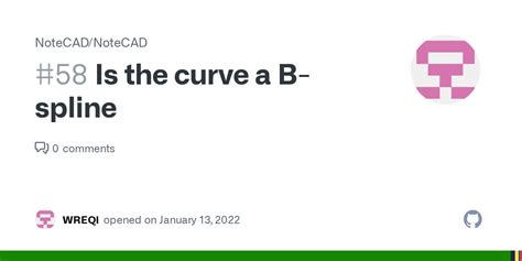 Is The Curve A B Spline Issue NoteCAD NoteCAD GitHub