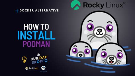 how to install podman buildah skopeo on rocky linux 9 youtube