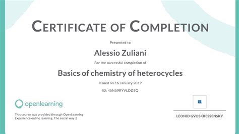 certificate without signature fixed and solved issues openlearning