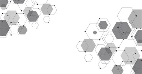 Abstrato Geométrico Hexágono Fundo Abstrato Com Elementos Hexagonais