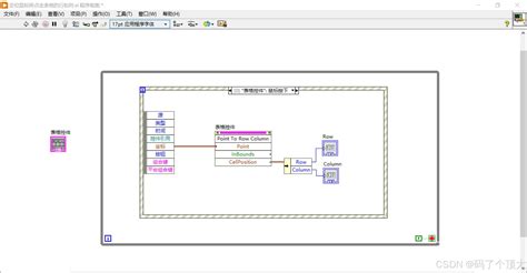 Labview如何定位鼠标所点击表格的行和列labview Point To Row Column Csdn博客