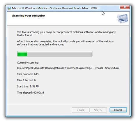 How To Use Microsoft Malicious Removal Tool Brownparking