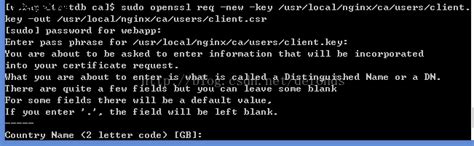 图文：centos 下对 Nginx Tomcat 配置 Ssl 实现服务器 客户端双向认证defonds 的专栏 Csdn博客