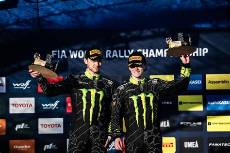 フォーラムエイト、wrcスウェーデンの「forum8 Wrc2 Most Stage Wins Award」はオリバー・ソルベルグエリオット