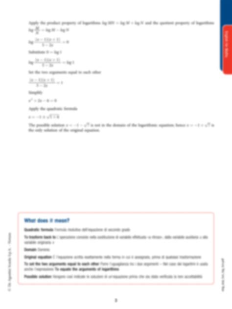 Solution Exponential Functions Logarithmic Functions Exercises Carried