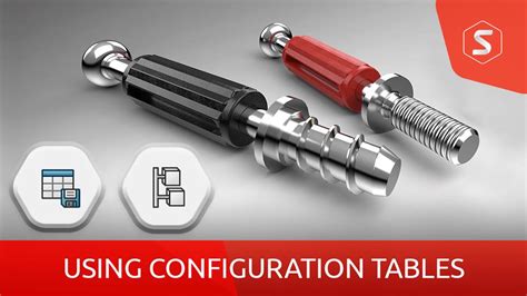 How To Use Configuration Tables In Solidworks