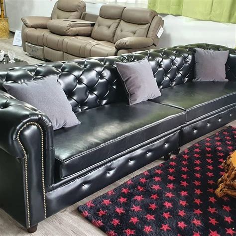 새상품 특별가 주문제작4인 체스터필드 주문제작 쇼파 헬로마켓