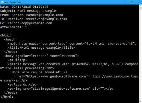 Convert Email Files Between MSG EML And MHT In C And VB NET