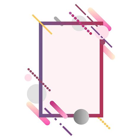 Modern Rectangle Banner Colorful Frame Premium Vector Rawpixel