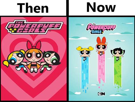 Powerpuff Girls 90s Vs 2016 By Mnwachukwu16 On Deviantart