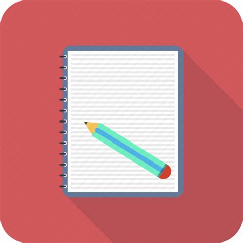 Draw Edit Note Notepad Page Pencil Text Icon