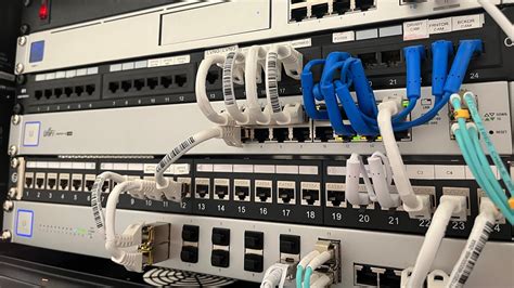 Rack And Patch Panel Fast Shipping