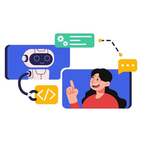 Premium Vector Ai Robot Engineer Assistant