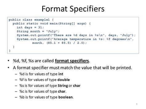formatted output printf cse 1310 introduction to computers and