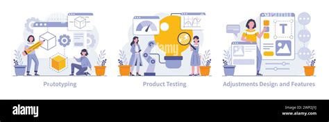 product development set stages of prototyping rigorous testing and