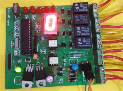 Tv Remote Controlled Home Automation Pic Circuit Diagram Circuit Diagram