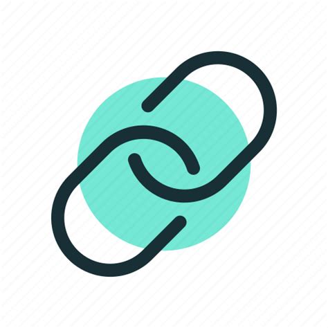 chain connect hyperlink link url icon
