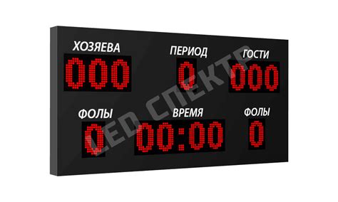 Универсальные спортивные табло