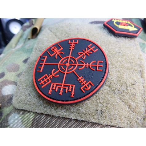 Jtg Vegvisir Viking Compass Patch Blackmedic Jtg 3d Rubber Patch