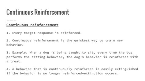 Types Of Continuous Reinforcement At Lilly Hoover Blog