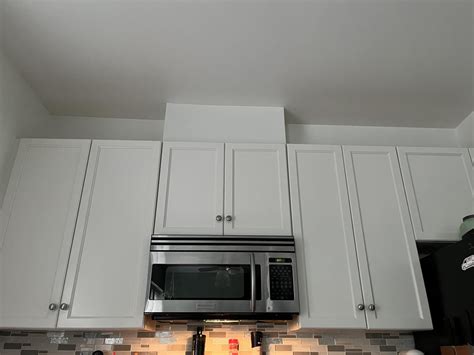 What Do I Do With This Extra Space Above My Cabinets Rdesignmyroom