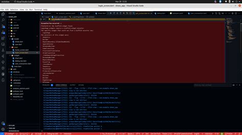 Flutter What Does The Following Error Mean No Scaffold Widget Found