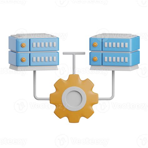 3d Rendering Data Integrated Isolated Useful For Cloud Network Computing Technology Database