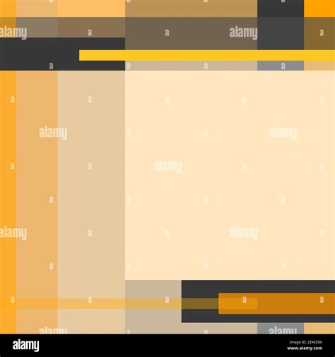 Geometric Background Frame With Rectangles Strips Modern Minimalist Pattern In Brown Orange