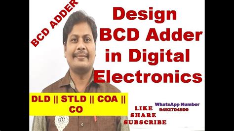 Bcd Adder Decimal Adder Design Of Bcd Adder Bcd Adder Circuit