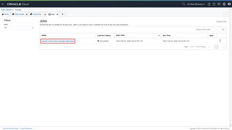 Harvesting From Oracle Object Storage