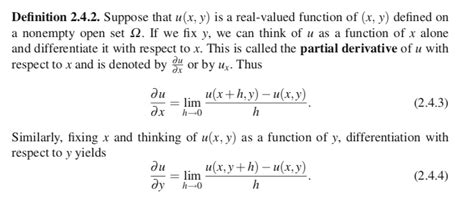 Solved Definition 241 Differentiability Of Functions Of