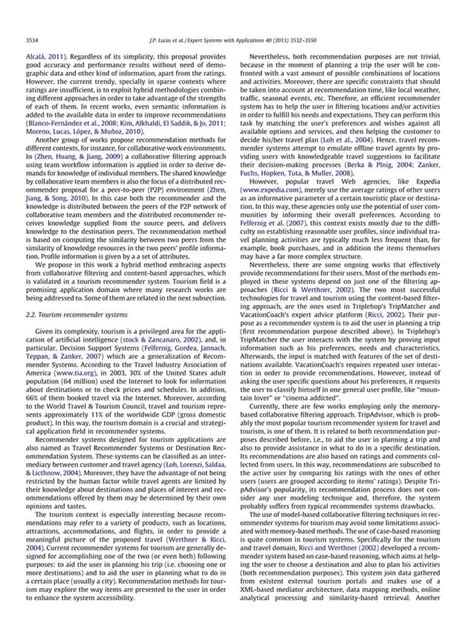 Ahybridrecommendationapproachforatourismsystem Pdf