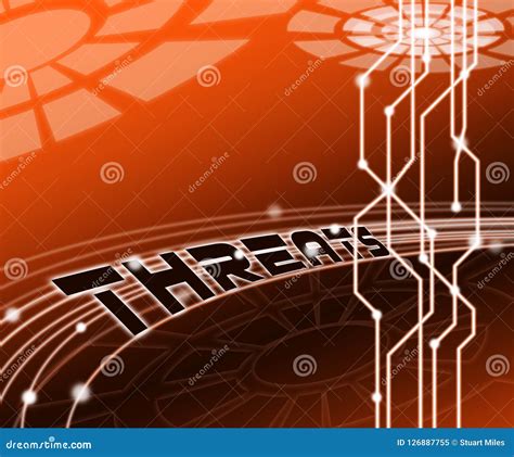 Cybersecurity Threats Cyber Crime Risk 3d Illustration Stock Illustration Illustration Of Data